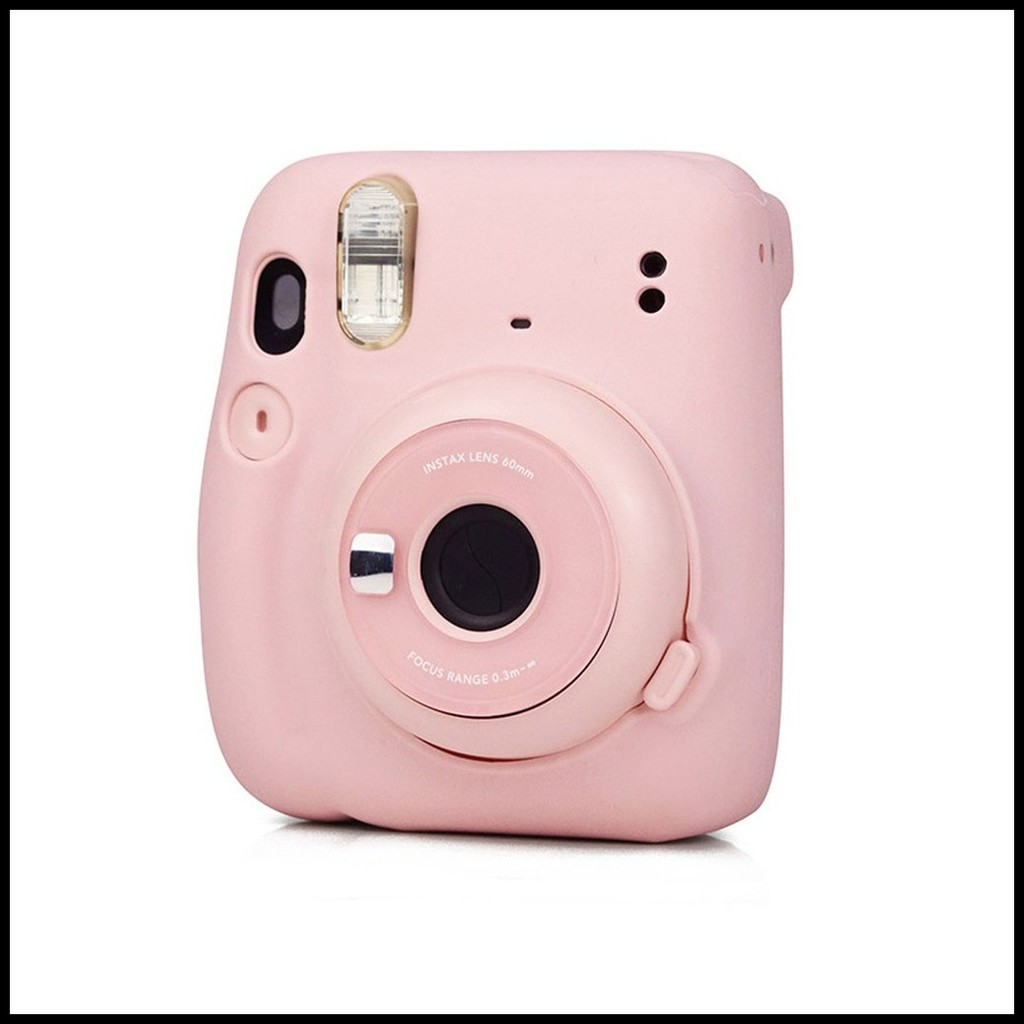 Silicon Silicone Case Plain Colors for Fujifilm Instax Mini 11 Mini 12 ...