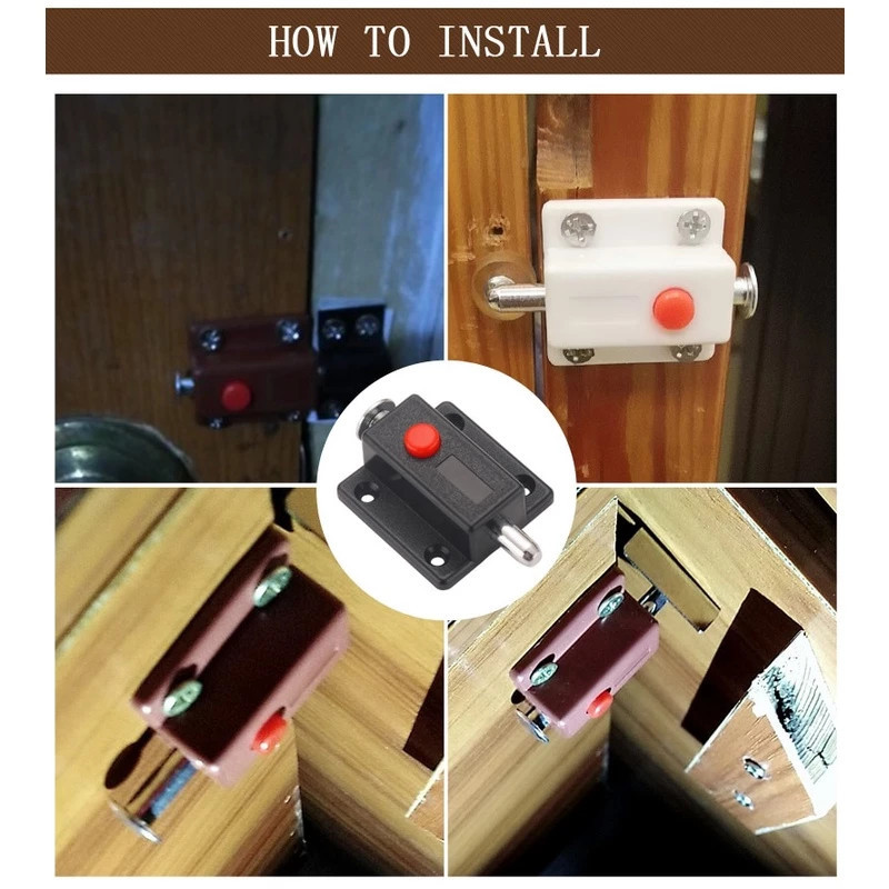 Door Bolts Latch Lock For Door Window Cabinet Box Cupboard Slide Locker ...