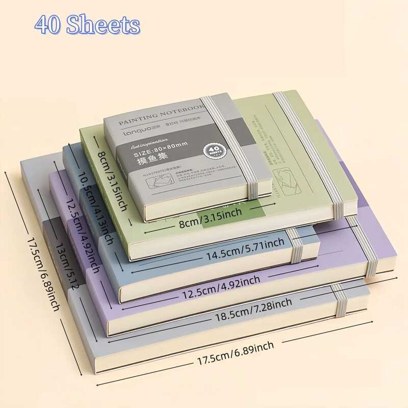 Tearable Drawing Notebook,Mini Sketchbooks Travel Journal Pocket ...