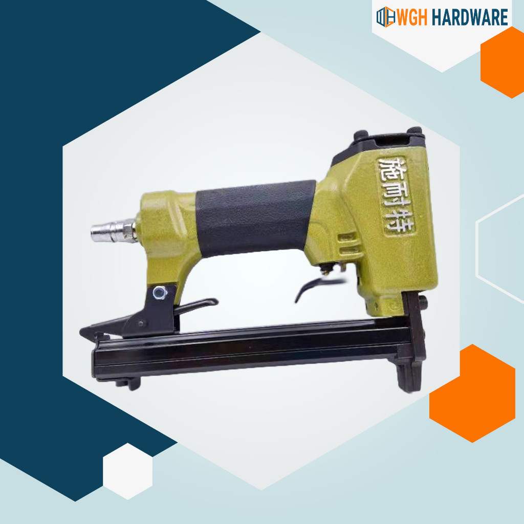 WGH Air Tacker 1013J Gun Heavy Duty Pneumatic Staple Air Nailer Nail ...