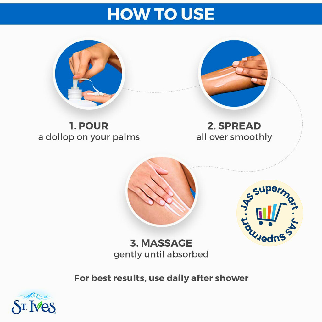 St. Ives Renewing Collagen & Elastin Body Lotion 621mL – Hydrating ...