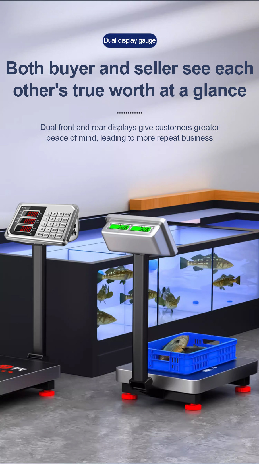 Heavy Duty Digital Electronic Price Computing Platform Scale Large ...