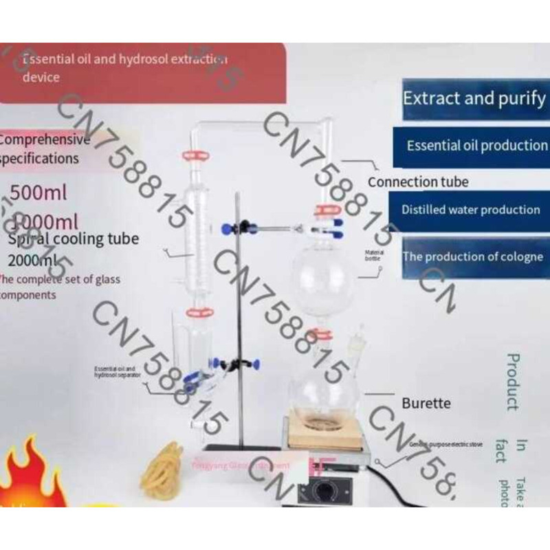Plant, Separation Distillation Equipment, Water Distiller, 500/1000 ...