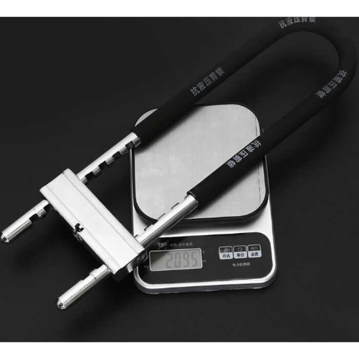 German Glass Door Lock U-Shaped Lock Lock Set Double Door Latch Glass ...