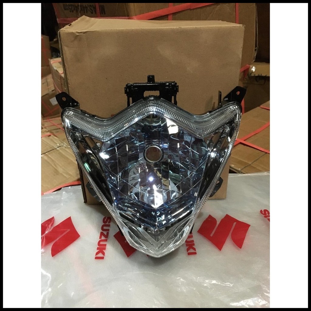 ⭐ HEADLIGHT ASSY RAIDER 150 REBORN (Genuine: 35121-25GBO ) SUZUKI ...