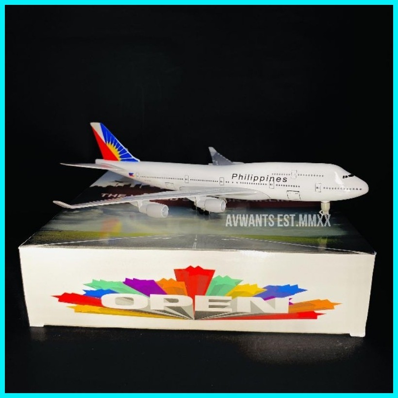 1:350 Scale Philippine Airlines B747 (PAL) Diecast Plane Model (with ...