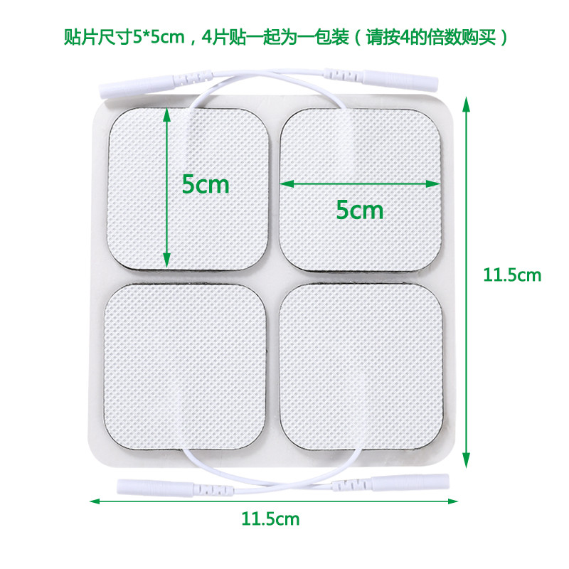 Electrode Pads Adhesive Muscle Nerve Stimulator for Physiotherapy ...