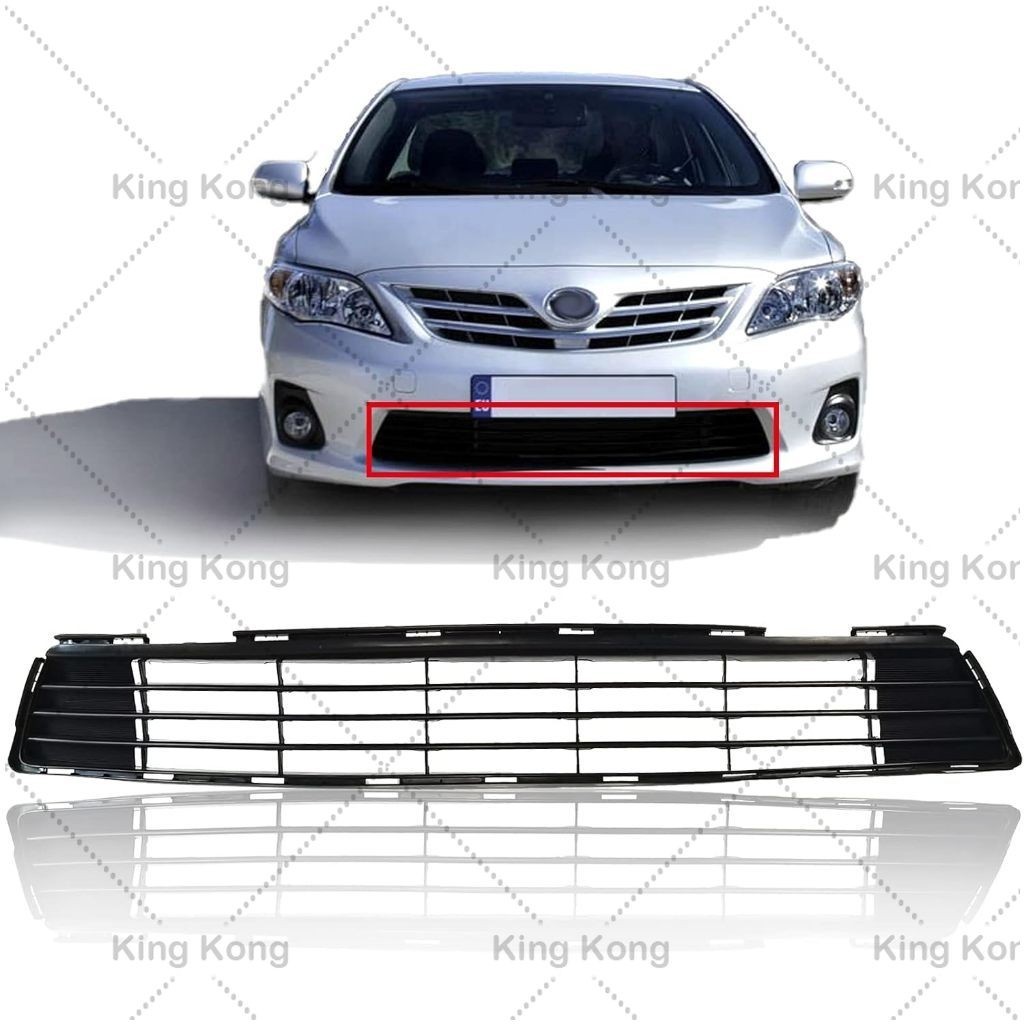 lower bumper grill cover new lower grill for toytoa corolla altis 2010 ...