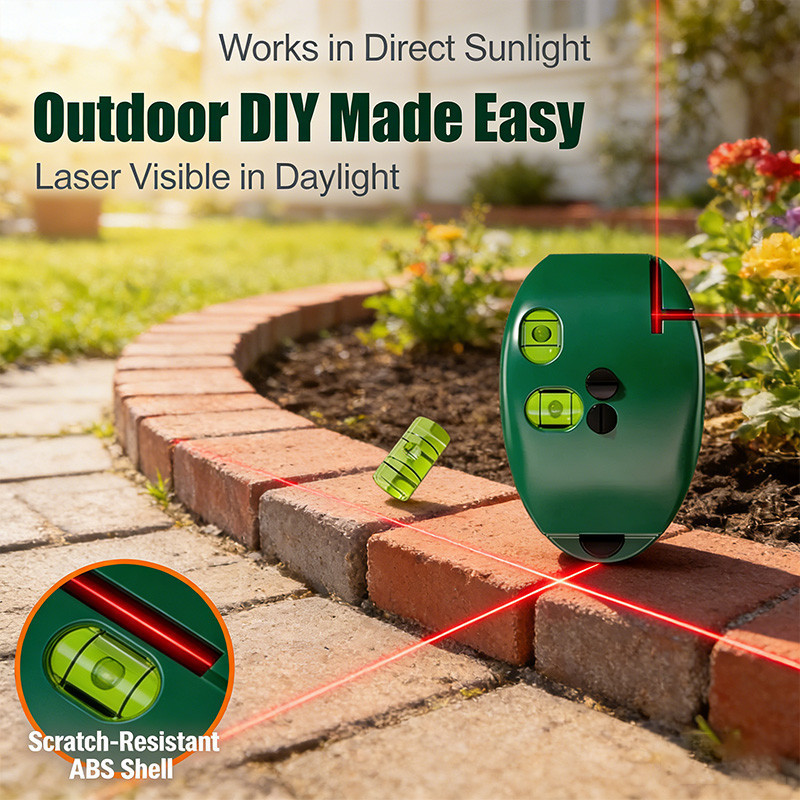 Infrared Laser Level Tool | 90° Mouse Type Vertical Horizontal Line ...