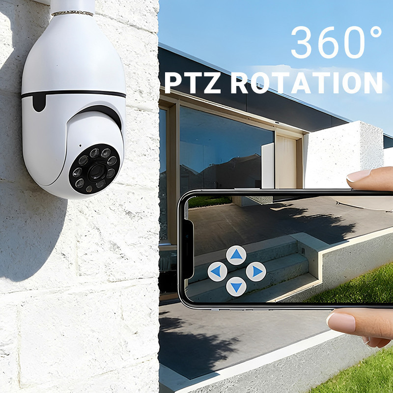 V380 CCTV Camera WIFI Wireless 1080P Auto Tracking Color Night Vision ...