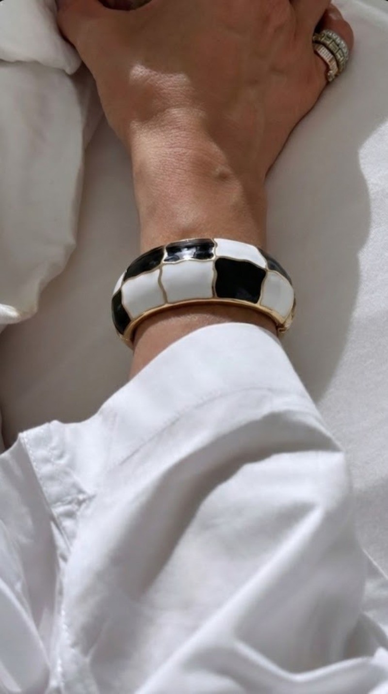 Retro Oil Drip Irregular Bracelet | Shopee Philippines