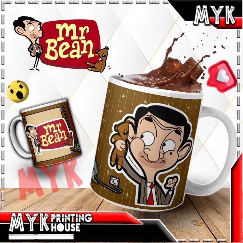 Mr. BEAN ANIMATED SERIES CHARACTER MUG DESIGN BY MYK 9D5 | Shopee ...