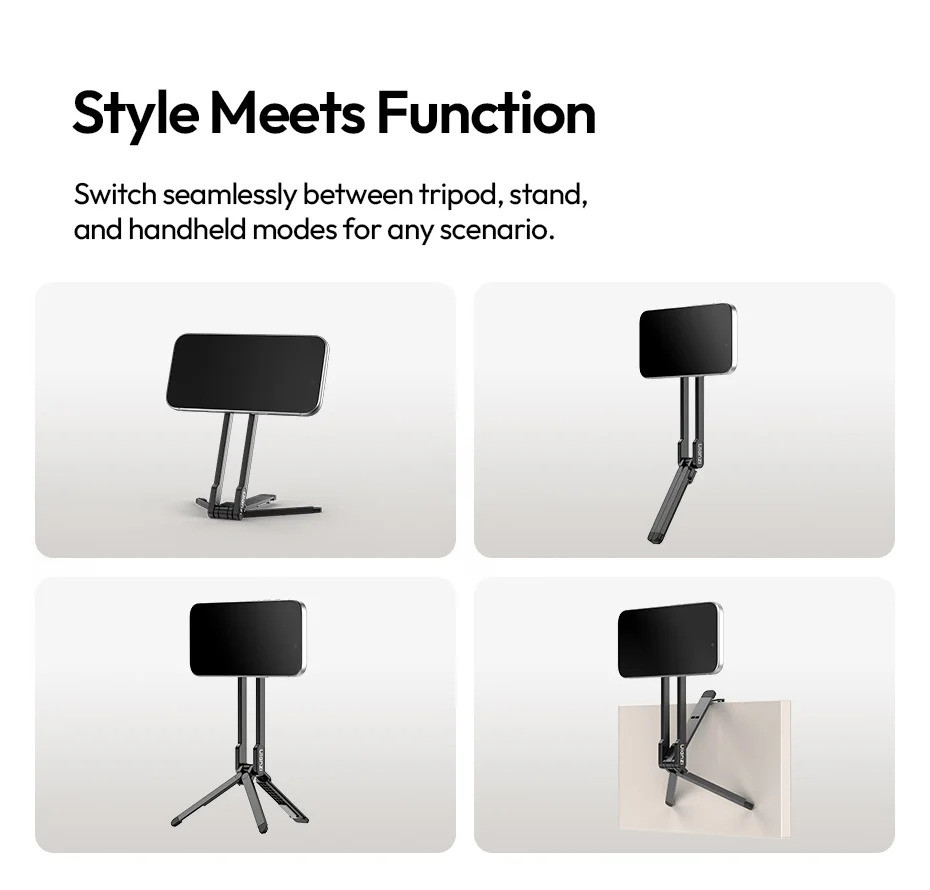 Ulanzi MA57 Magsafe Carabiner Phone Tripod Phne Stand Holder with Hook ...