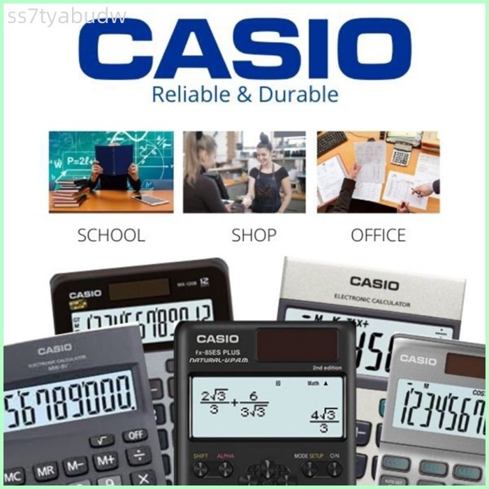 Pick Casio fx-95ES PLUS-2 ES PLUS Series - Non Programmable SCHOOL/LAB ...