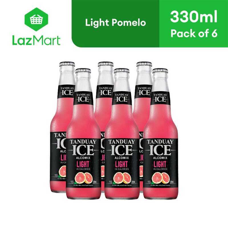 Tanduay Ice Light Pomelo 330Ml - Pack Of 6 Cec | Shopee Philippines