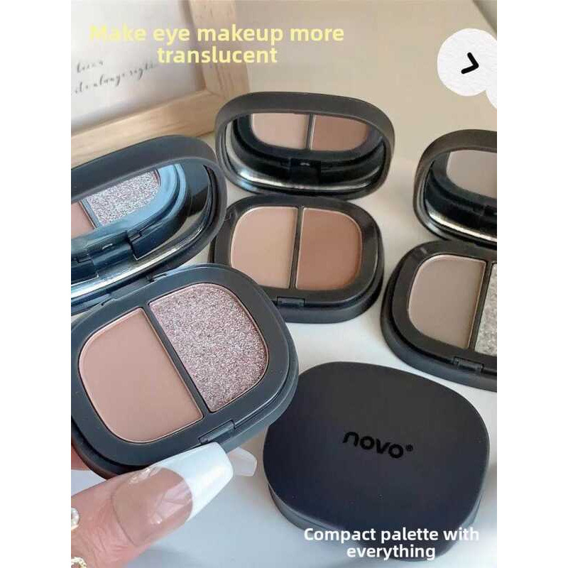 Dual Tone Matte & Shimmer Eyeshadow Palette | Shopee Philippines