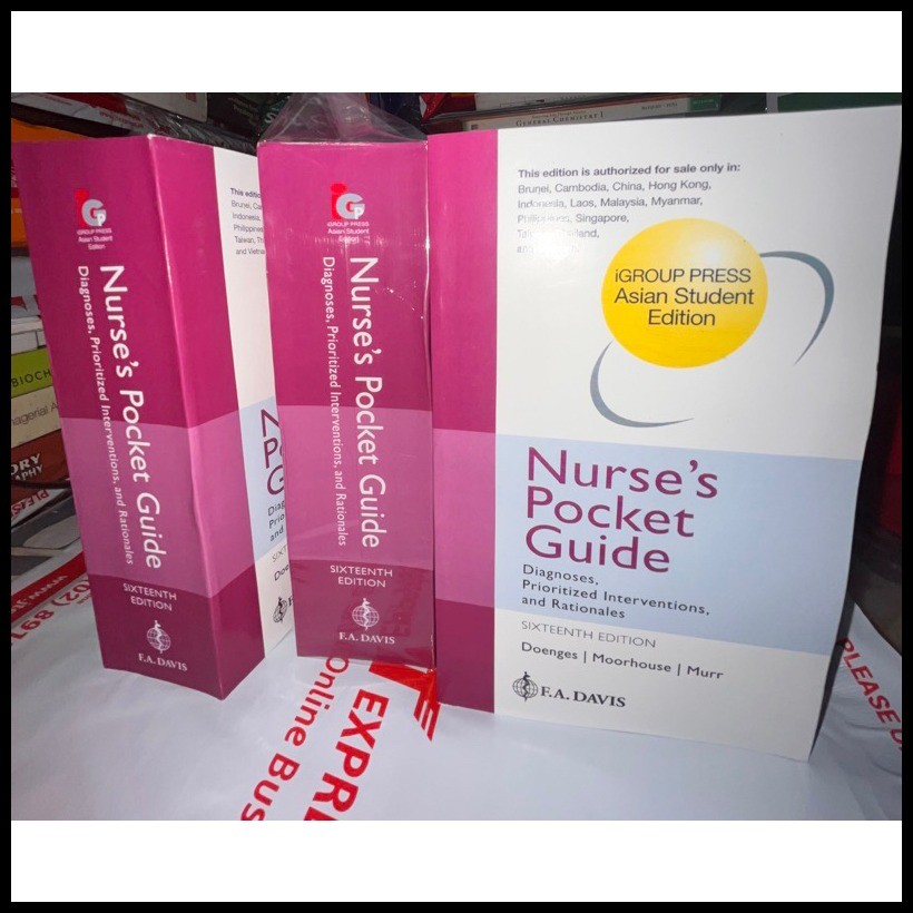 Nurses pocket guide NANDA 16th & 15th edition ♣ ♀ | Shopee Philippines