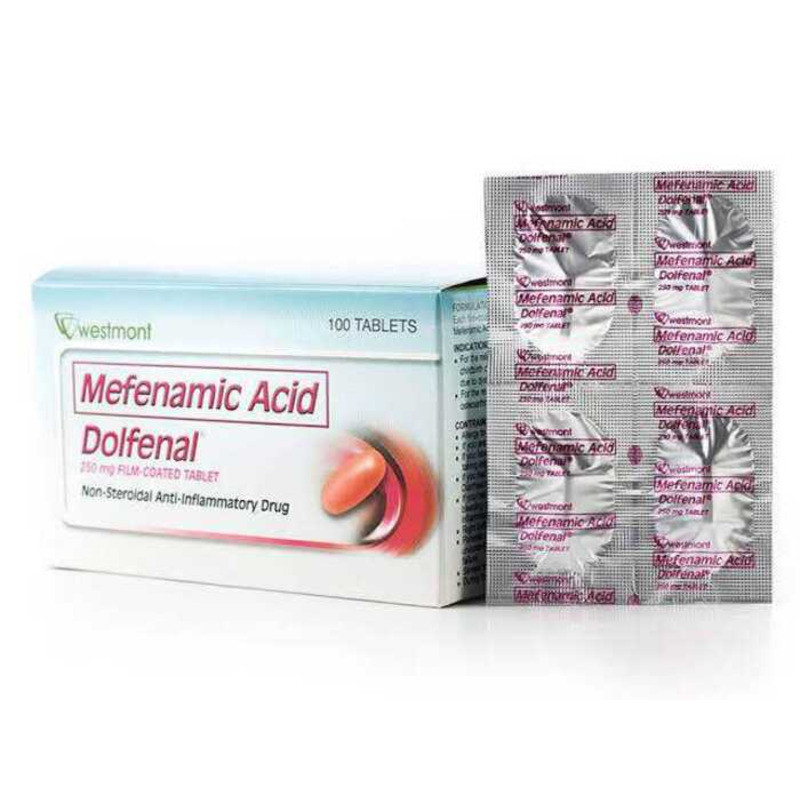 Dolfenal Mefenamic Acid Sold By 4 Tablets Latest Validity Period ...