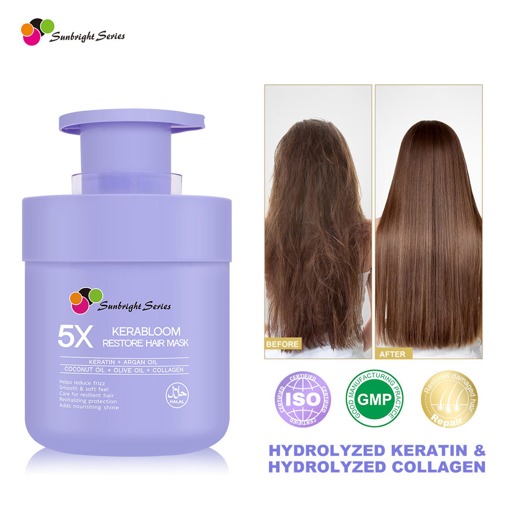 Sunbright Series Hair Mask 5x Kerabloom Restore Repairs Damage ...