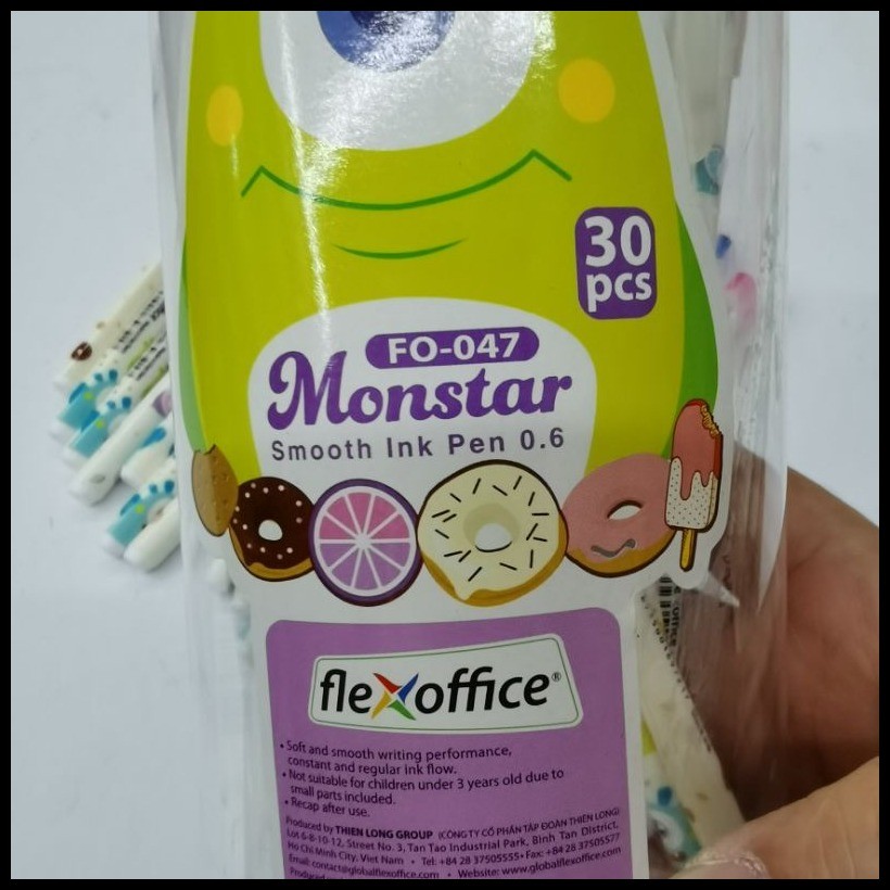flexoffice monstar smooth ink pen / 25pcs | Shopee Philippines