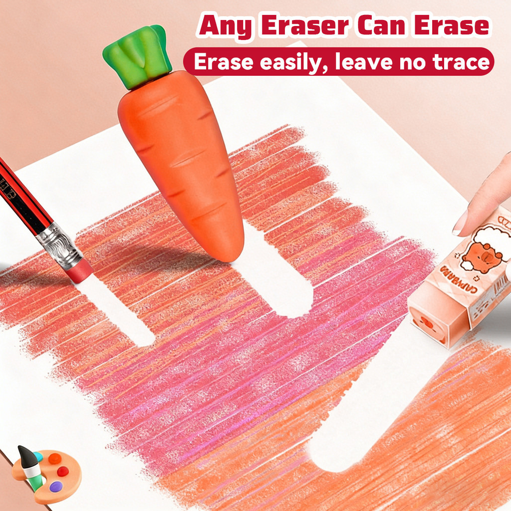 Erasable Oil-Based Water Soluble Colored Pencils 12/24/36 Waterproof ...