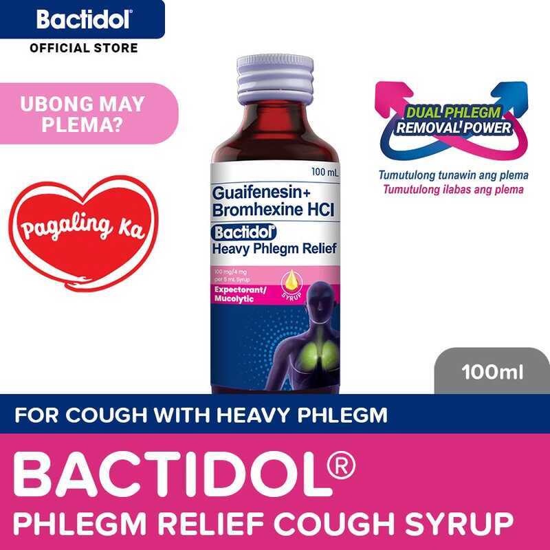 actidol Heavy Phlegm Relief 100Ml : For Cough With Heavy Phlegm, Ubong ...