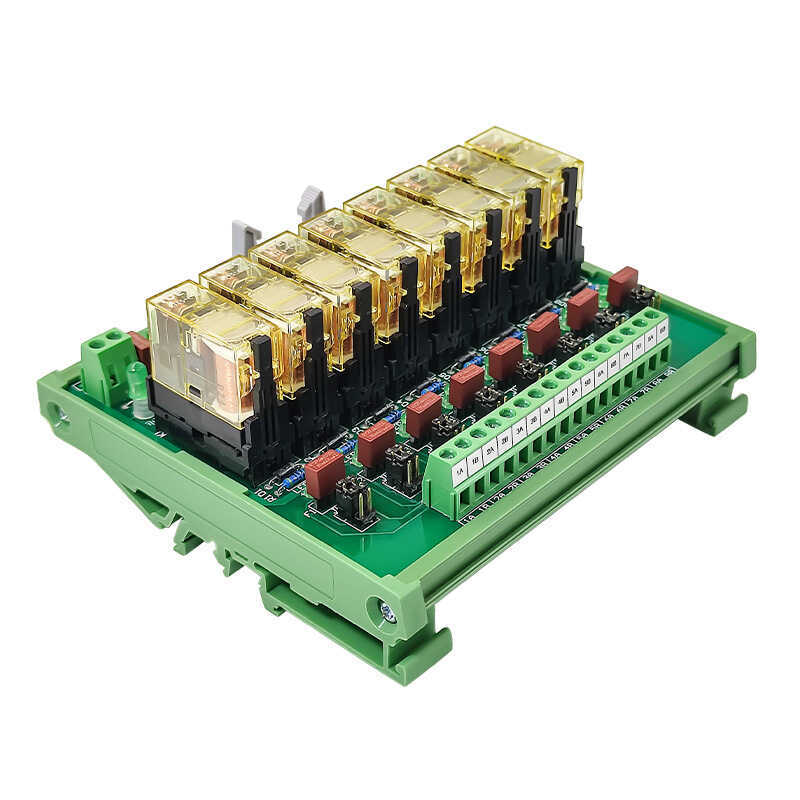 Shimade 8-Channel Relay Isolated Output Input Module PLC Expansion ...