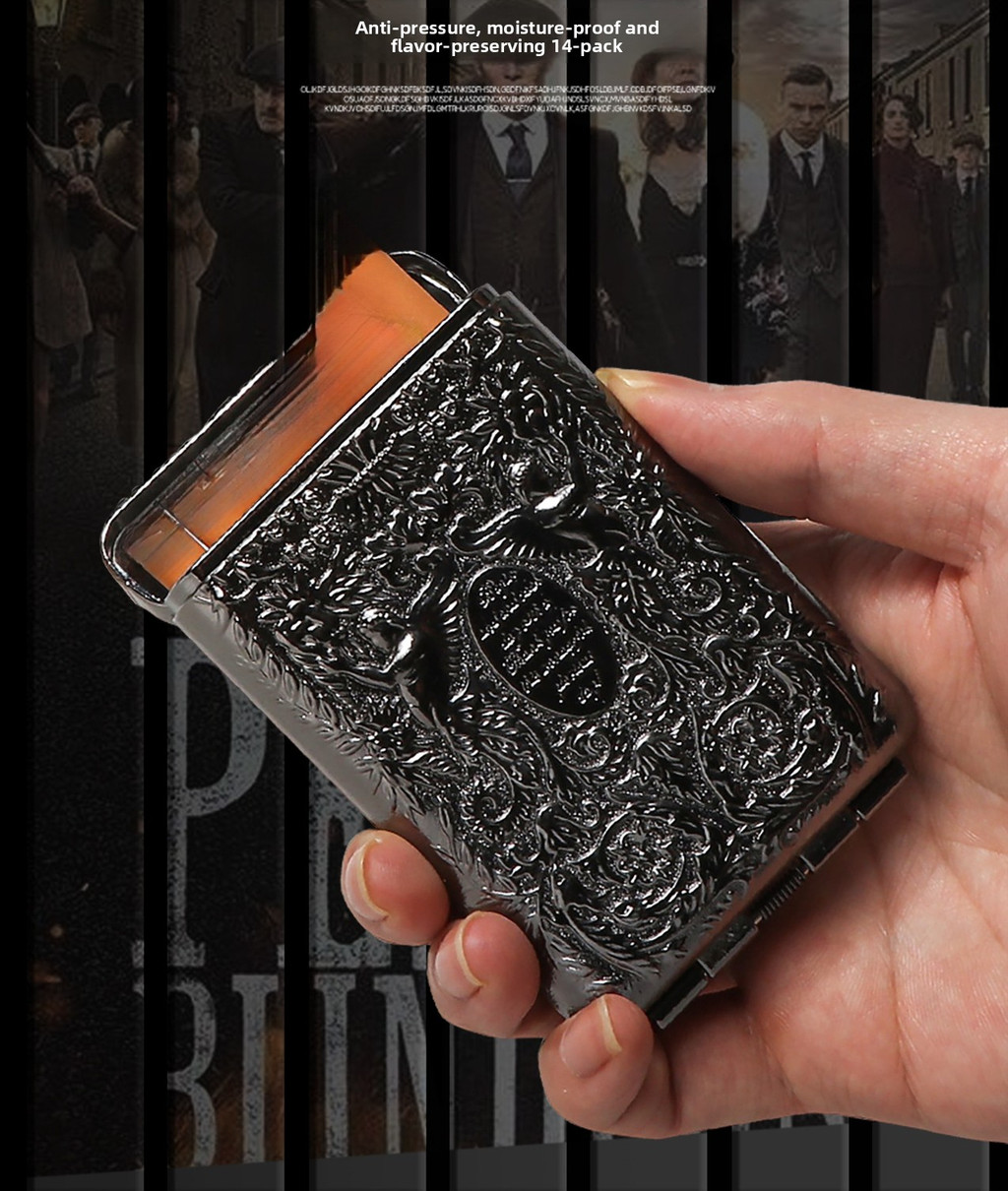 Metal Storage Box Peaky Blinders Shelby Same Style14Support Automatic ...