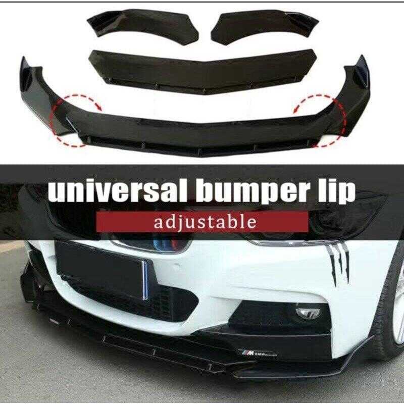 3Pcs Chin Lips Splitter Universal Front Bumper Lip Car Accessories Kit ...