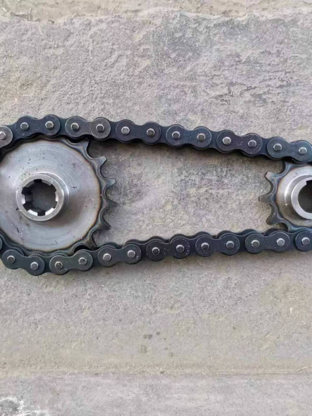 Construction Site Electric Tricycle Chain Sprocket Gear Engineering ...