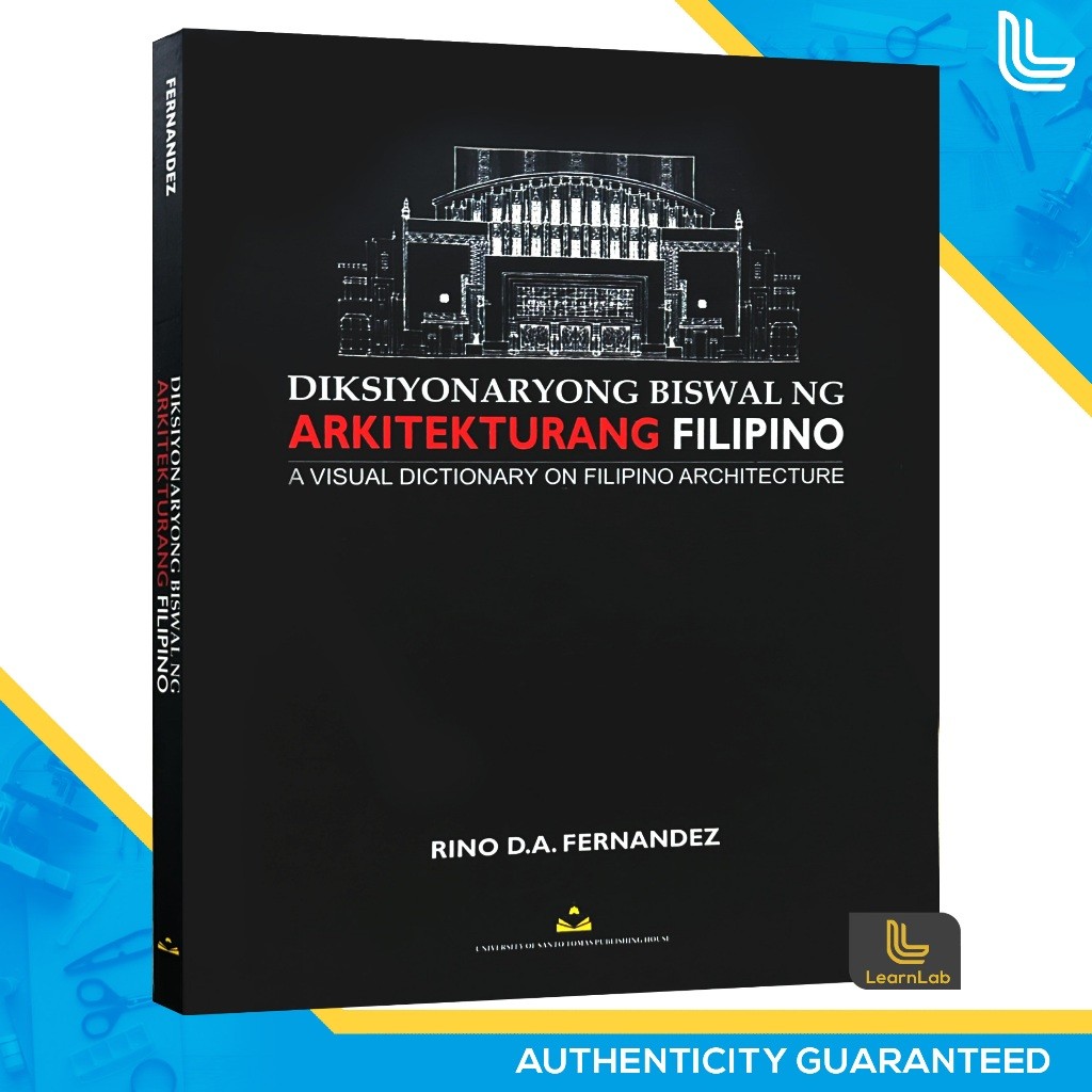 ORIGINAL Softbound - Diksiyonaryong Biswal ng ARKITEKTURANG FILIPINO ...