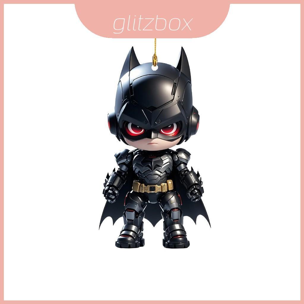Cartoon Cute Batman Pattern Acrylic Pendant For Interior Enhancement ...