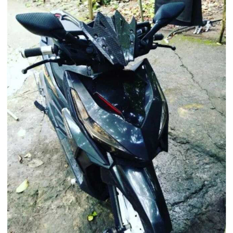 Honda Click V1 Side Mirror With Bracket And Visor SET | Shopee Philippines