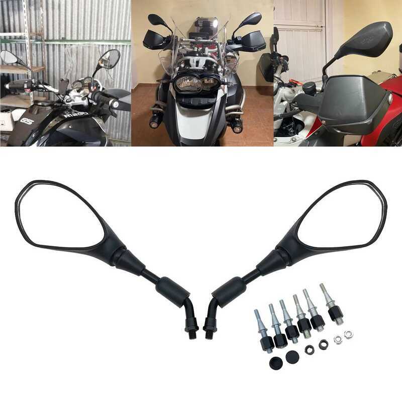 3E Motorcycle 2 Universal 10Mm Rear View Side Mirrors For Benelli Tnt25 ...