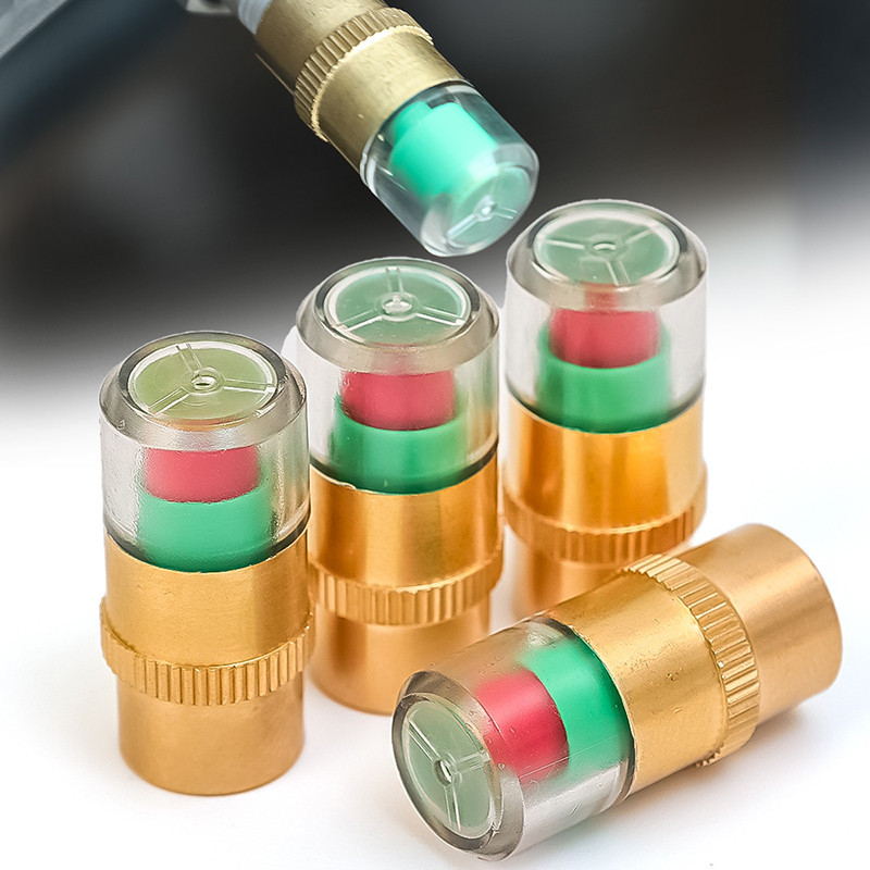 1/4Pcs Car Tire Air Pressure Sensor Monitors - Alert Monitoring Valve ...