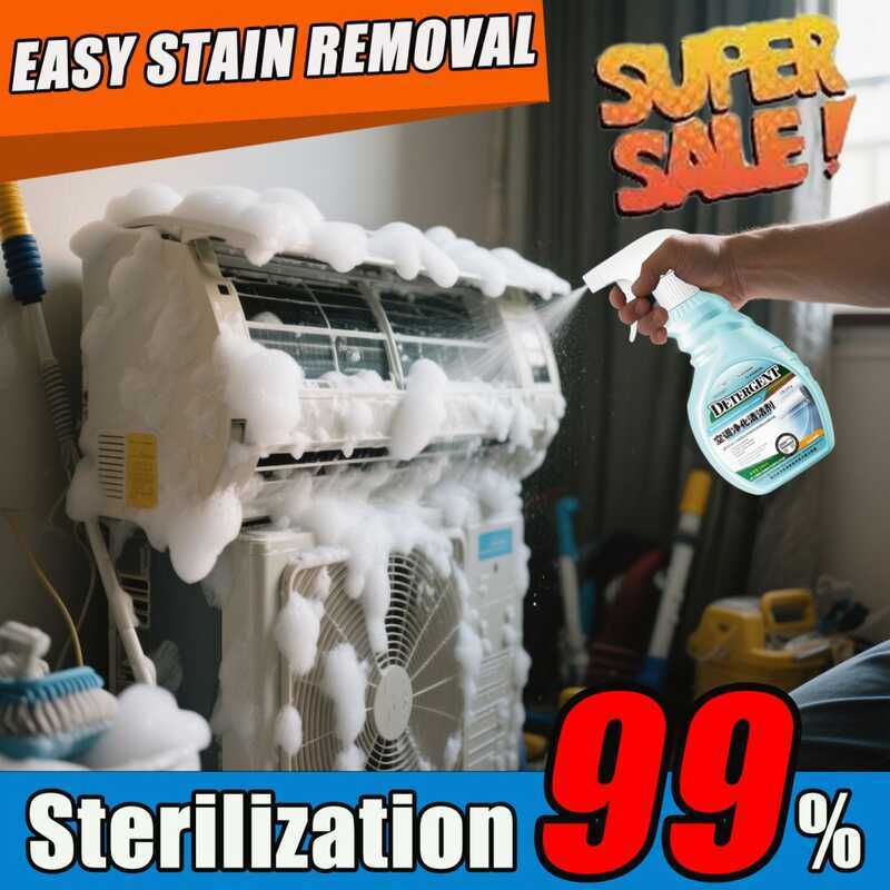 Powerful Air Con Cleaner Spray Kills Bacteria Removes Dust Odor Fast ...