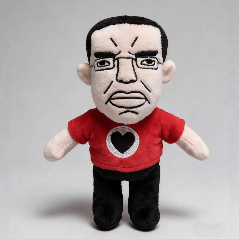 New cross-border Chud Soyjak Chudjak Plush funny emoji plush toy doll 8 ...