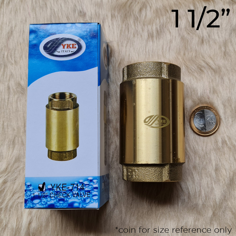 HEAVY DUTY YKE Check Valve 1/2, 3/4, 1, 1 1/4, 1 1/2, 2 | Shopee ...