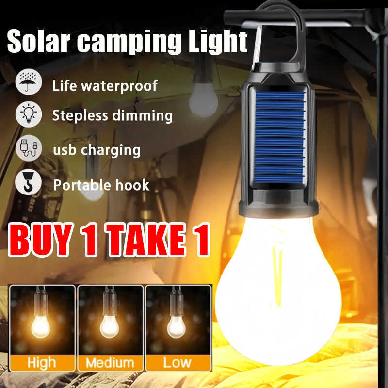 Shop solar portable rechargable light for Sale on Shopee Philippines