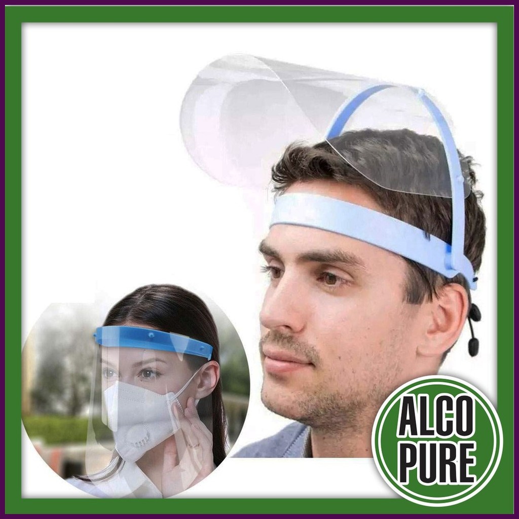 ⇦ ๑ ∢ Liftable Dental Clear Acrylic Face Shield with Adjuster | Shopee ...