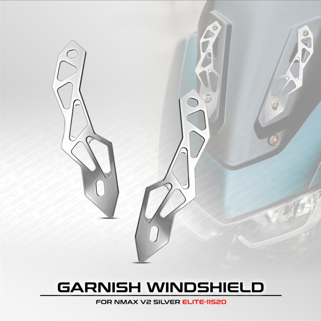 Yamaha Nmax V2 Garnish Windshield Visor Bracket Full Cnc For Yamaha ...