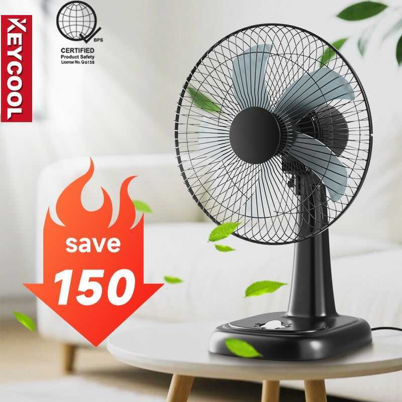 Keycool Desk Fan 14 Inch Electric Desk Fans Table Fan For Bedhead ...