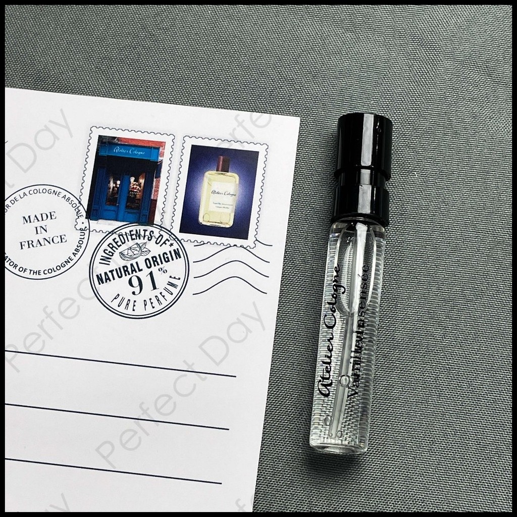「Perfume Sample」Atelier Cologne Vanille Insensee, 2011 2ML | Shopee ...