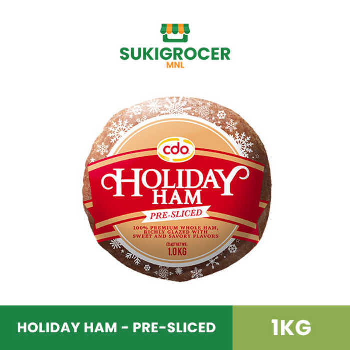 CDO Holiday Ham - Pre-Sliced 1Kg | Shopee Philippines