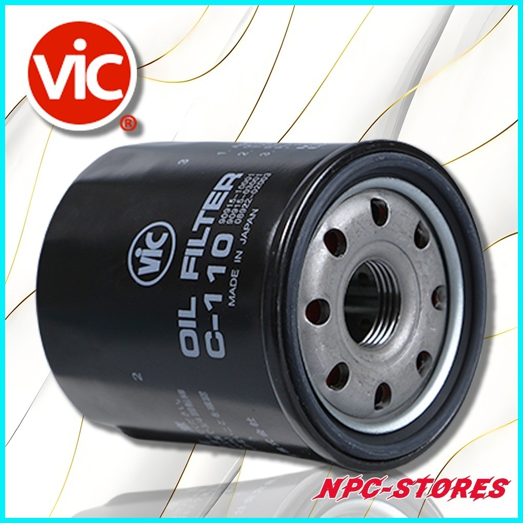 VIC C-110 Oil Filter Original Made In Japan For Toyota Vios,Altis ...