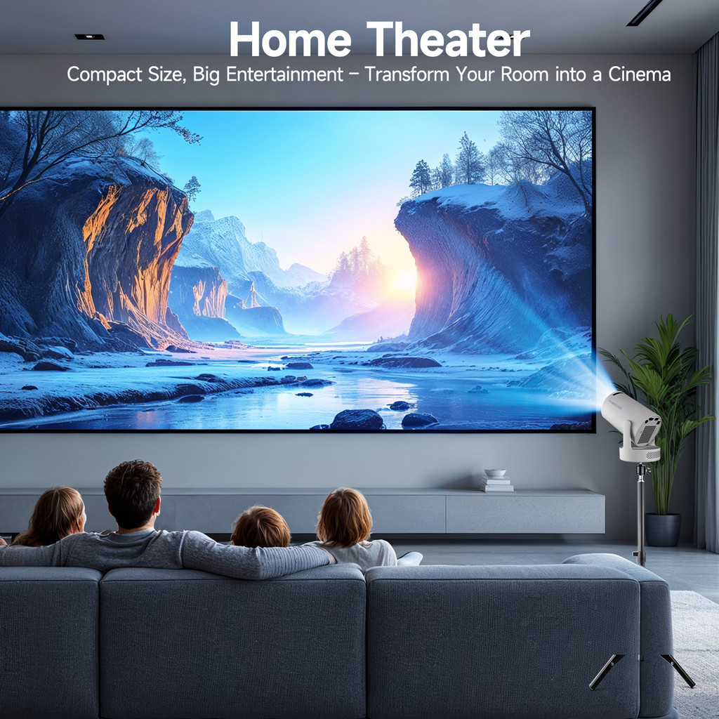 Magcubic HY300 Pro+ Projector 290ANSI Lumens Native 720P Support 1080P ...