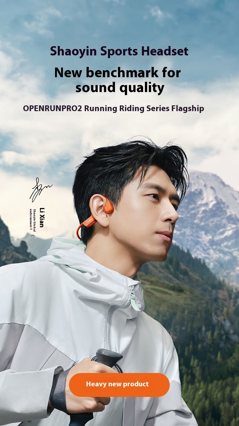 Original SHOKZ OpenRun Pro 2 S820 Bone Conduction Earphone Kipjoge ...