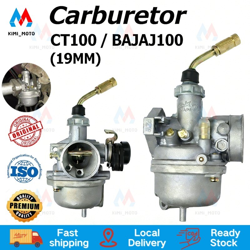 Keihin Carburator CT100 / BAJAJ100 (19MM) Carburator Made in Japan 【COD ...
