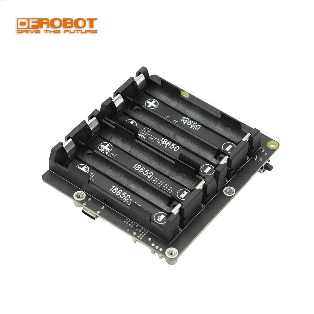 DFRobot 18650 Battery UPS HAT Uninterruptible Power Supply 5.1V 5A ...