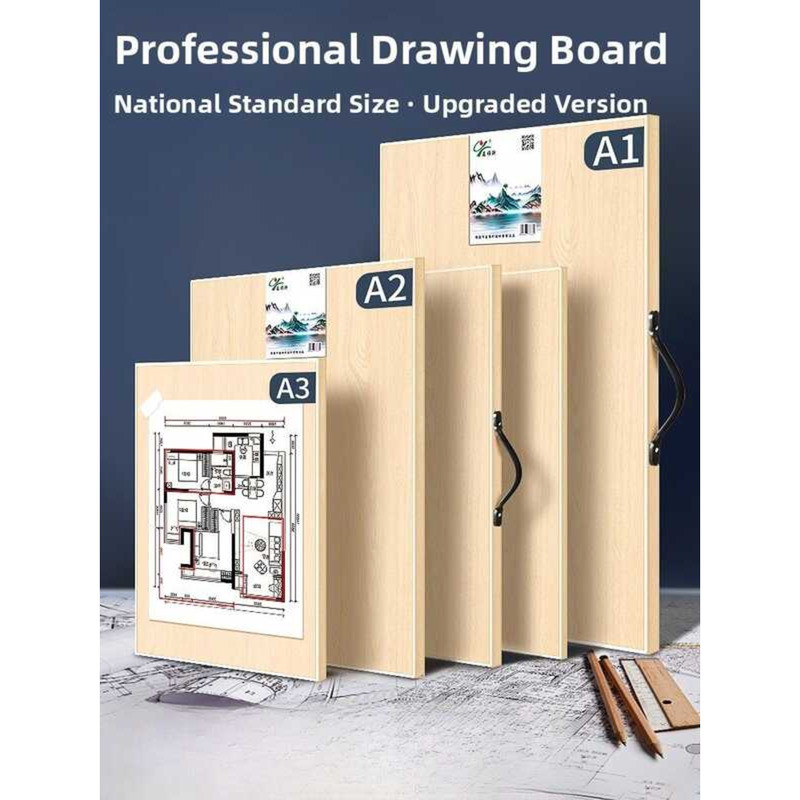 Wooden Drawing A2 Engineering Drafting Table 4K Solid Wood Painting ...